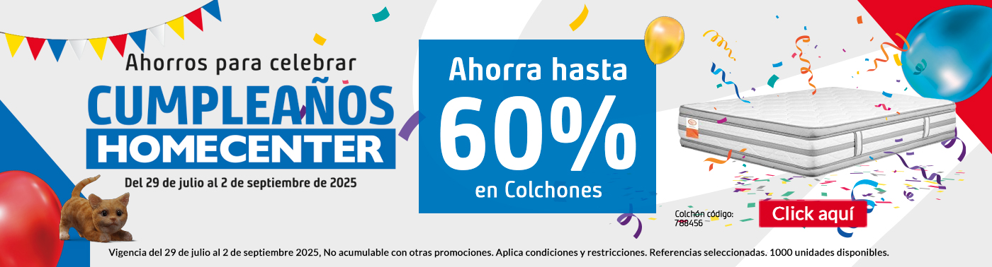 Colchones - Homecenter.com.co